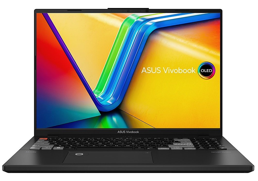 ASUS - Vivobook Pro 16" 120Hz OLED Laptop - Intel 13 Gen Core i9 with 16GB Memory - NVIDIA GeForce RTX 4070 GPU - 1TB SSD - Gray