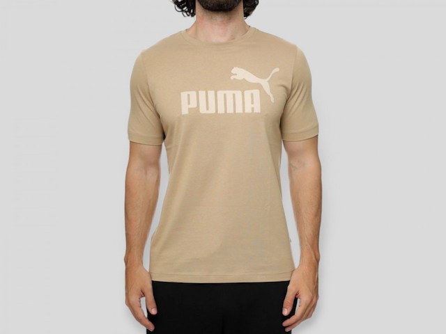 Puma Ess Logo muška majica - bež SPORTLINE