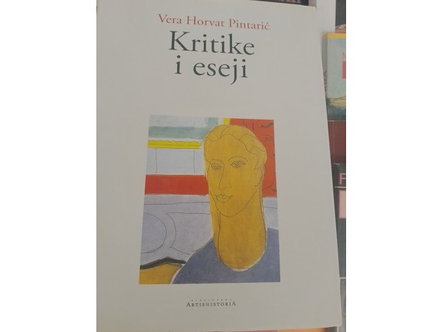 Kritike i eseji Vera Horvat Pintarić