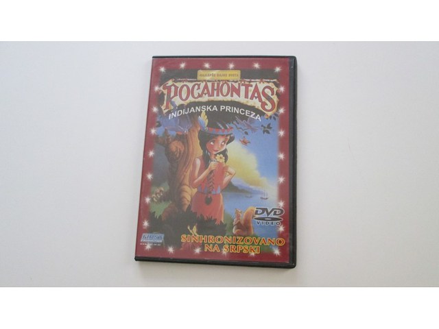 Pocahontas, indijanska princeza DVD