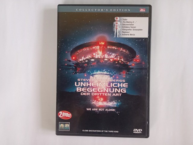 Close Encounters Of The Third Kind Collectors  2XDVD