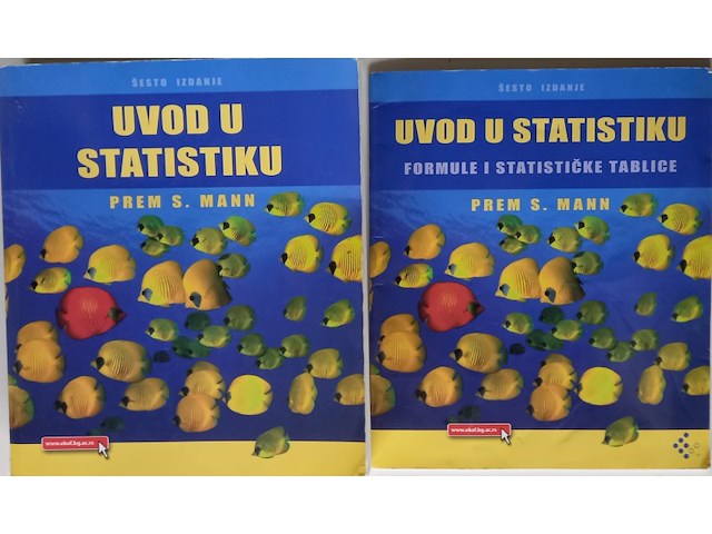 Prem S. Mann: UVOD U STATISTIKU + FORMULE I TABLICE