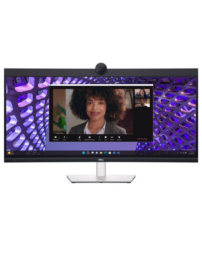 DELL 34" P3424WEB WQHD Video konferencijski zakrivljeni IPS monitor