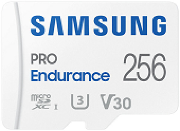 MicroSD 256GB, PRO Endurance, SDXC, UHS-I (SDR014) U3 V30 Class10, Read up to 100MB/s, Write up to 40MB/s, for 4K and Fu ( MB-MJ256KA/EU )