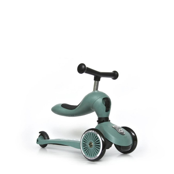 Scoot&Ride Trotinet 2u1 Highwaykick 1 Forest