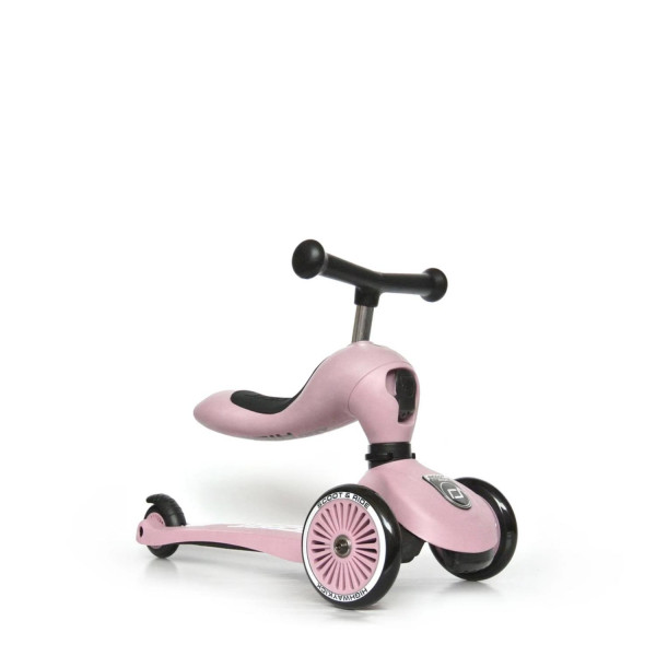 Scoot&Ride Trotinet 2u1 Highwaykick 1 Rose