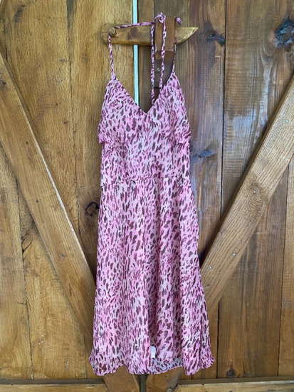 Letnja haljina leopard print