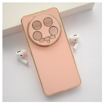 Maska Fresh Electroplated za Xiaomi 14 Ultra pink