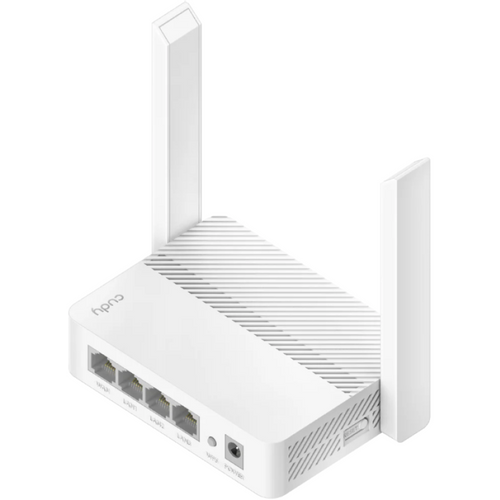 Cudy WR300 N300 Wi-Fi Router, Chipset MediaTek, router/AP/ Repeater/WISP 4xLAN, 2x5dBi