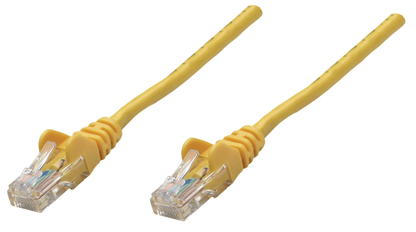 Intellinet (738552) kabl mrežni Cat6 UTP RJ45 2m žuti