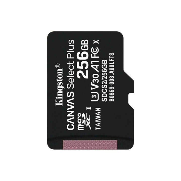 Memorijska Kartica Kingston Select Plus Micro SD 256 GB Class 10 UHS U1 100MB/S