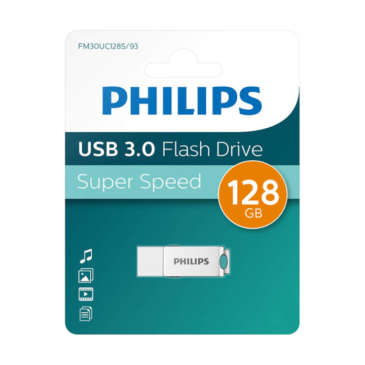 USB Flash Memorija Philips 3.0 128GB Dual Port Type C (FLP FM30UC128S/93)