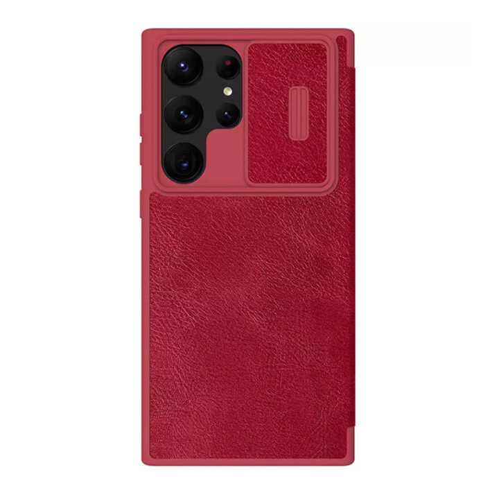 Futrola Nillkin Qin Pro Leather Za Samsung S918B Galaxy S23 Ultra Crvena