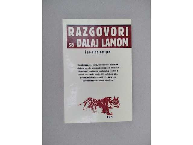 Žan Klod Karijer - Razgovori sa Dalaj Lamom