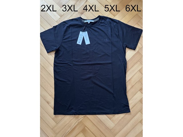 Calvin Klein crna muska majica XXL 3XL 4XL 5XL 6XL C4