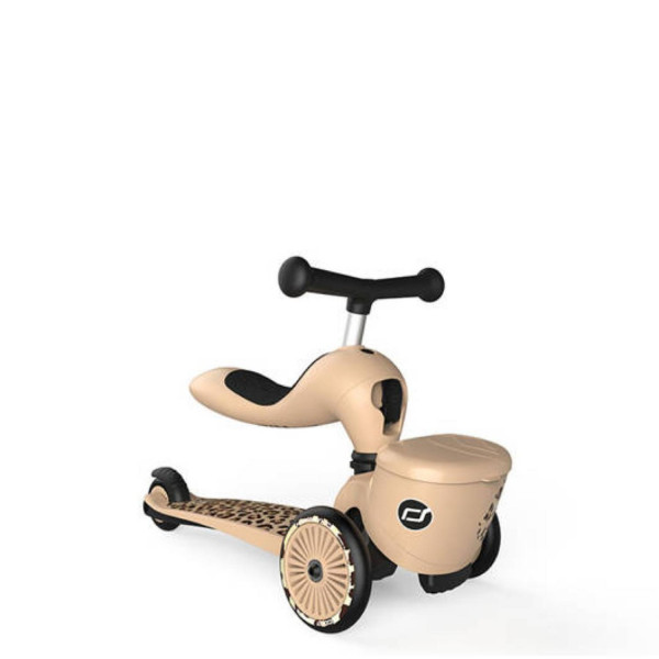 Scoot&Ride Trotinet 2u1 Highwaykick 1 Leopard