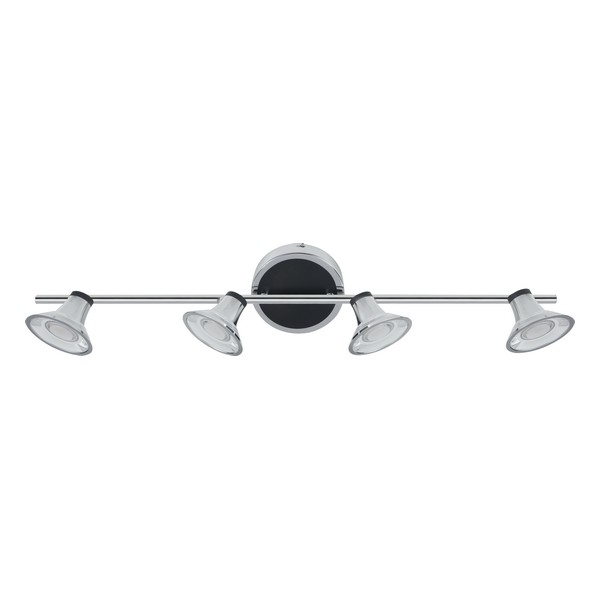 LED spot lampa LS101-4 CH+BK