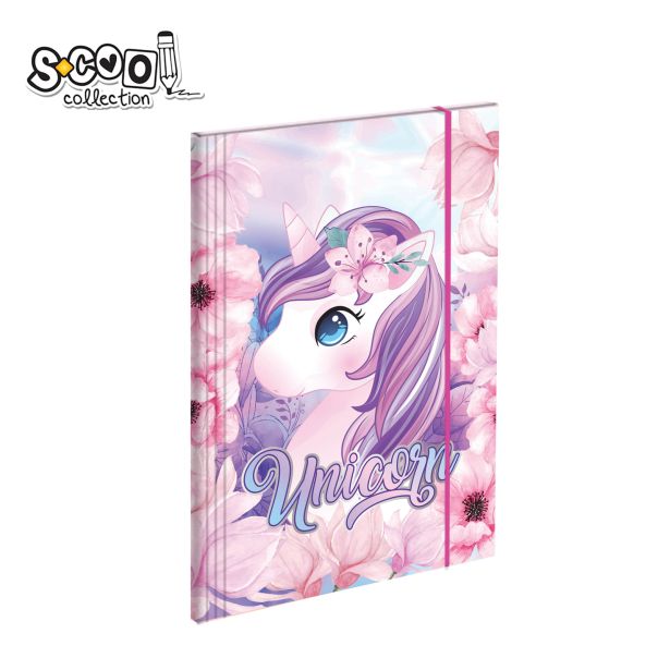 S-COOL Fascikla premium Hologram Unicorn 31x23.5cm sc2418