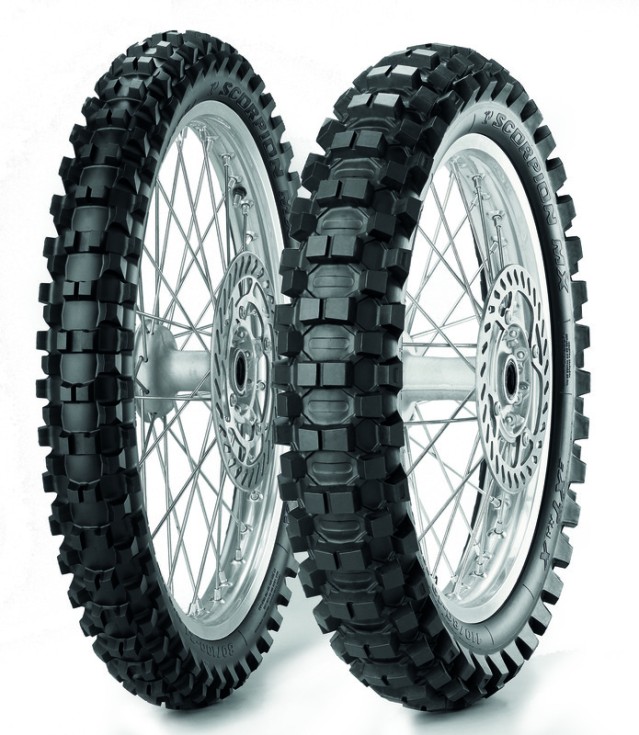 GUMA PIRELLI SCORPION MX32 MID HARD (F/R) 70/100-19 M/C 42M TT