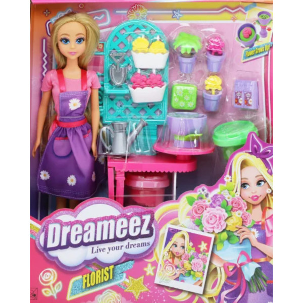 Dreameez Florist Set s lutkom