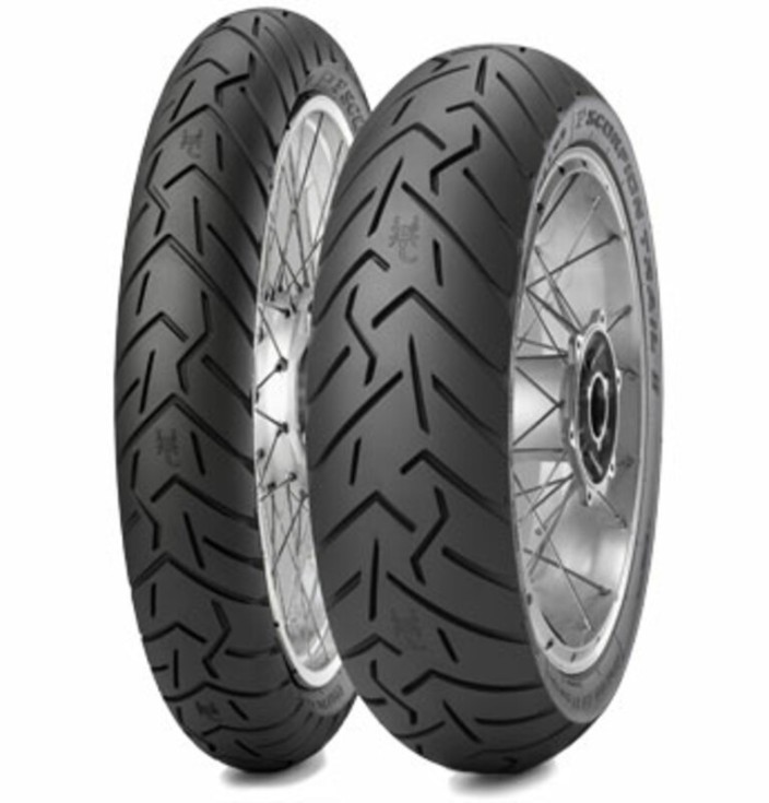 GUME PIRELLI SCORPION TRAIL II (F)(D) 120/70 ZR 19 M/C 60W TL + 170/60 ZR 17 M/C 72W TL