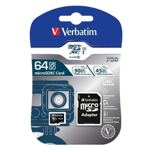 Verbatim Micro SDXC 64GB (47042)