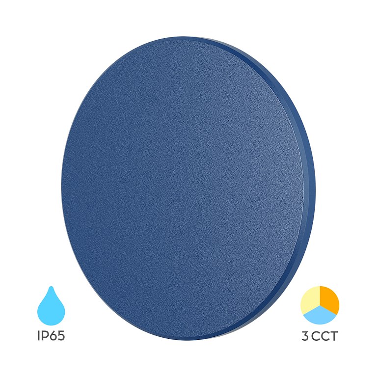BRY-PALERMO-M-KRUG-PLAVA-12W-3U1-IP65-ZIDNA SVETILJKA BG37-00283