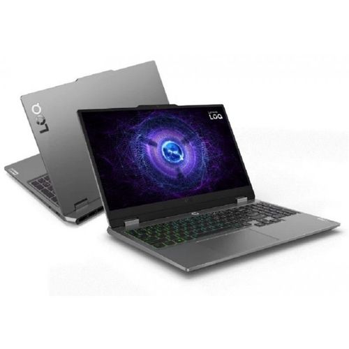 Lenovo 83FQ003HYA/16G LOQ 15IAX9I (Luna Grey) 8-Core i5 12450HX 4.4GHz/12MB 16GB DDR5 512GB-SSD-M.2-NVMe 15.6" FHD (1920x1080) IPS 144Hz AG 100%-sRGB 720p Intel-Arc-A530M/4G GLan WiFi-A/X BT5.2 HD...