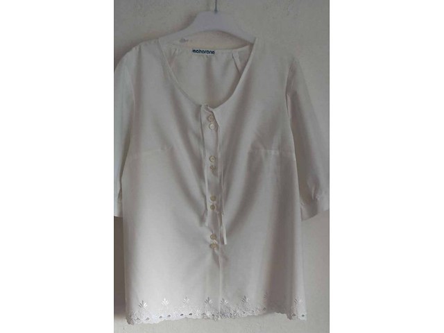 Vintage bluza sa belim vezom vel.M/L