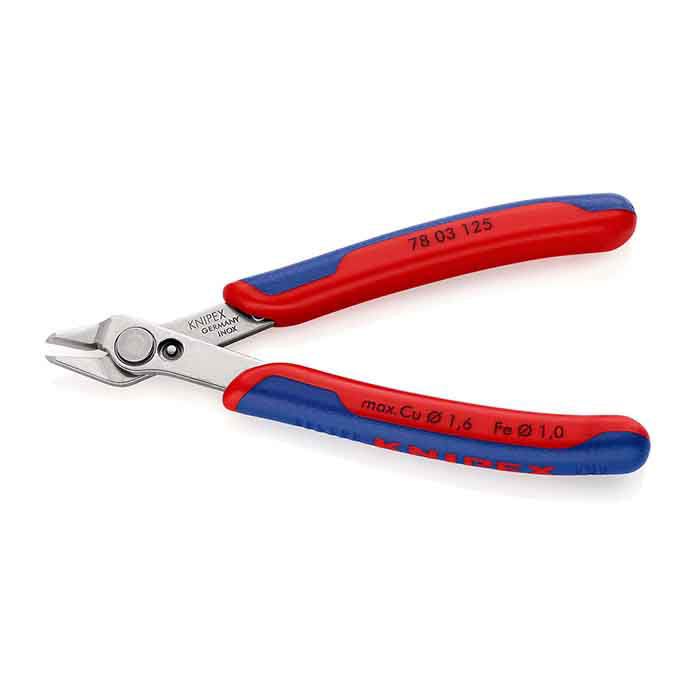 KNIPEX Sečice elektroničarske 125mm (78 03 125)