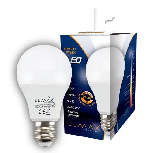 LUMAX LED Sijalica LUME27-11W 6500K 1000 lm