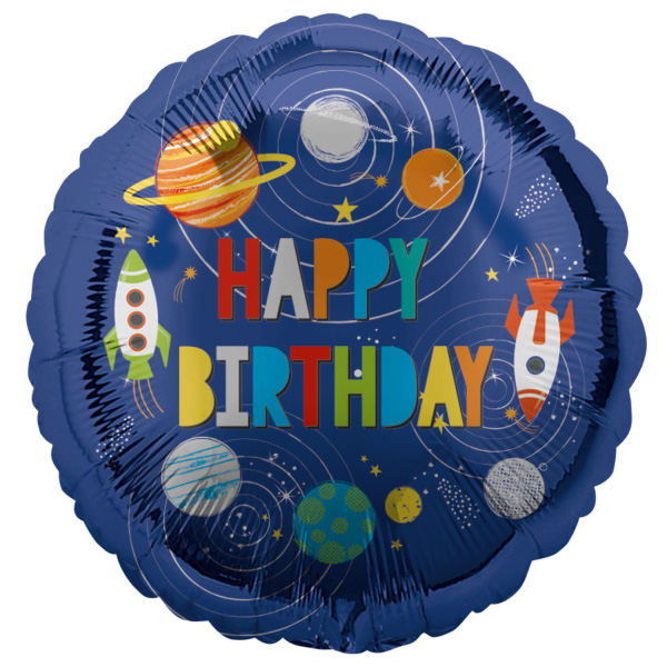 9916512
18″ Foil Holographic Happy Birthday Outer Space