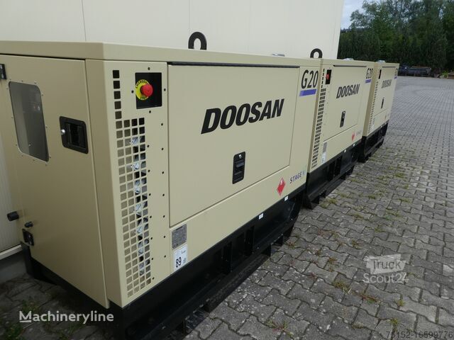 Novi Doosan G 20 CE Stage V mit FI - Typ B- DGUV diesel generator