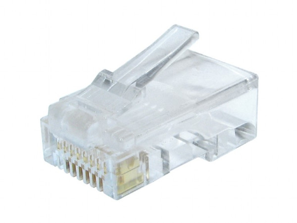 LC-8P8C-002/50 Gembird CAT6 UTP Modular plug 8P8C 30u gold plated RJ45, 50 u pak /CENA PO PAKOVANJU