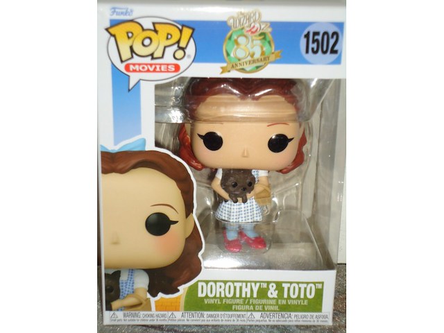 Funko POP! The Wizard of Oz - Dorothy &; Toto