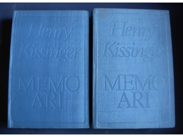 MEMOARI 1 - 2 - Henry Kissinger