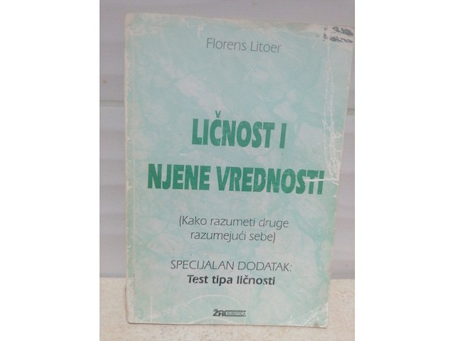 Ličnost i njene vrednosti