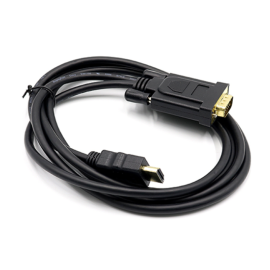 HDMI kabl na VGA 1.8m crni (MS)