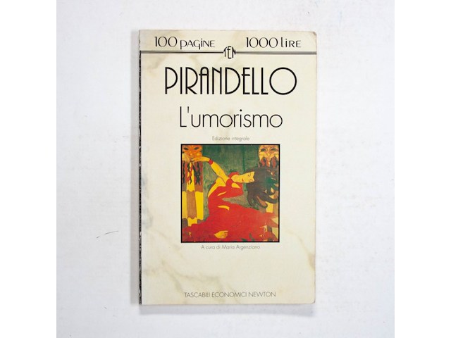 L`umorismo, Pirandello