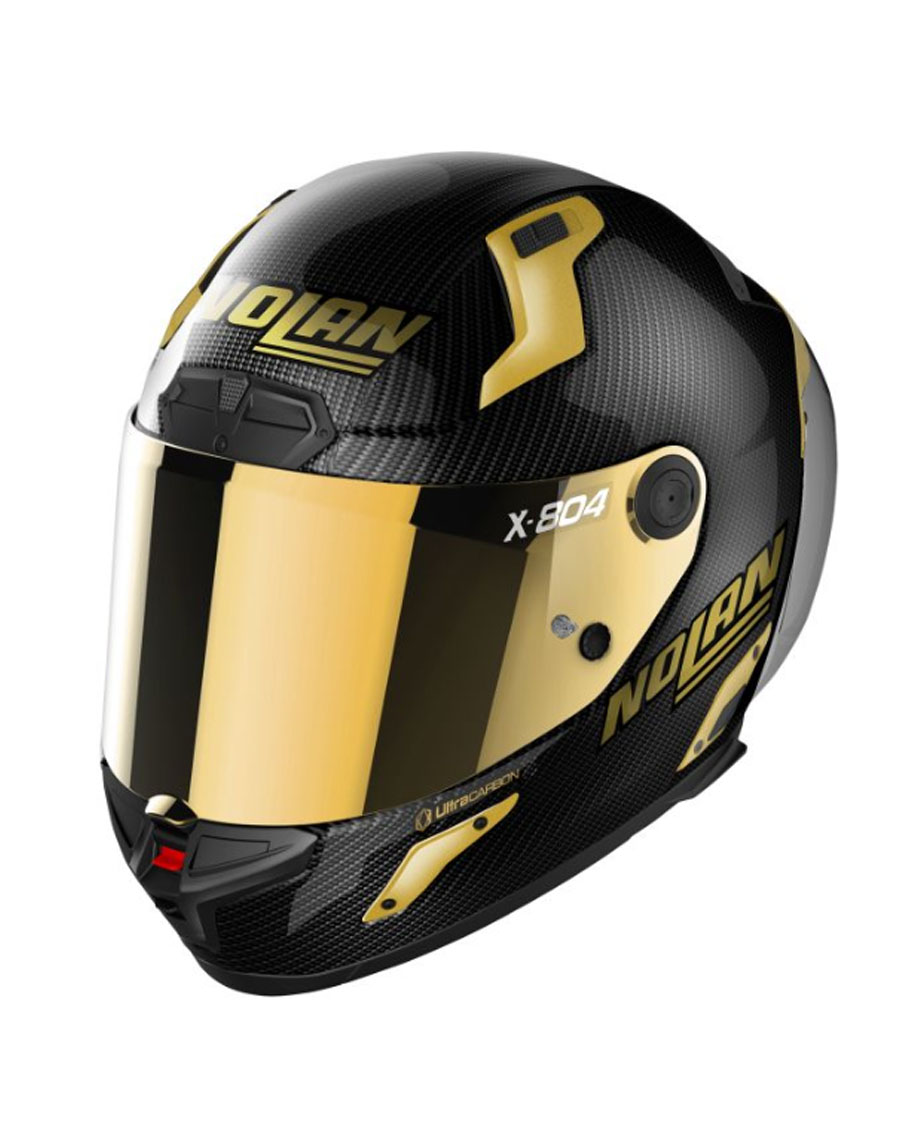 Nolan full face racing kaciga X-804 RS ultra carbon 003 gold