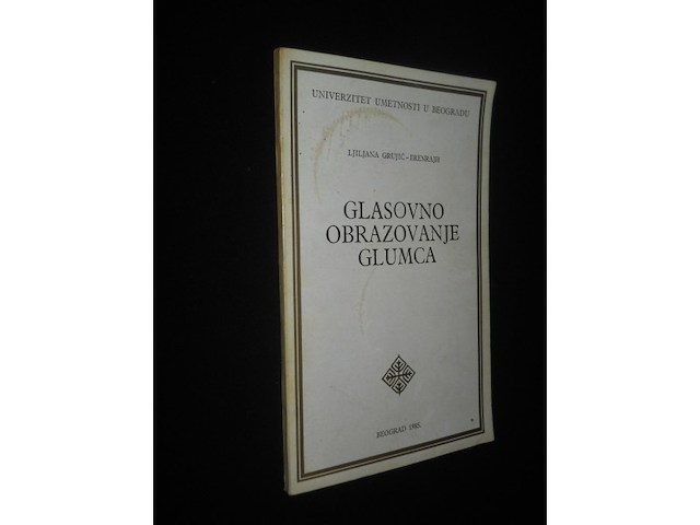 Glasovno obrazovanje glumca