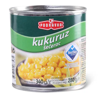 Kukuruz secerac Podravka 340g