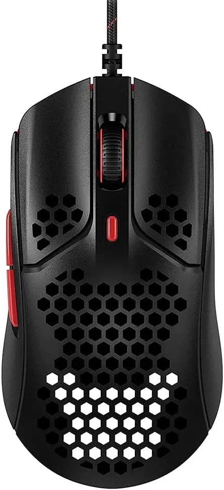 HYPERX Miš Pulsefire Haste Ultra Lightweight crno-crveni