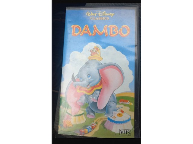 Dambo-VHS-Walt Disney-Crtani