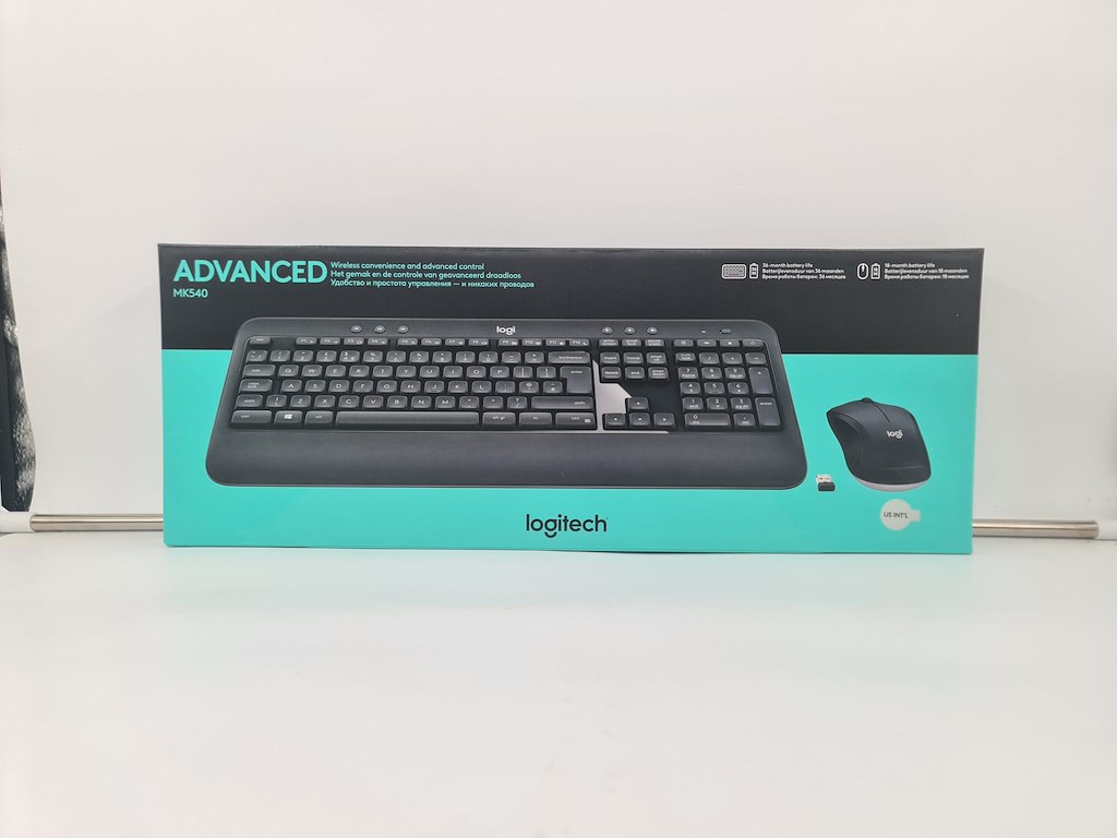 Logitech MK540 Wireless Mis + Tastatura Set Crni US layout