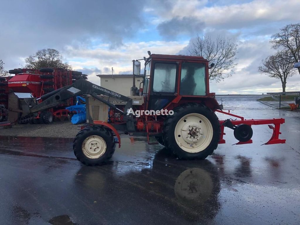 Belarus MTS 82 FL + 3 Schar Beetpflug traktor točkaš