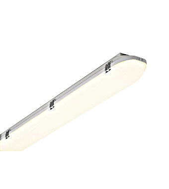 DEVO PRO II 44W 6000lm 830 230V EVG DV IP66 SK 1 PMMA 1500mm
LED svetiljka sa difuzorom otpornim na vlagu sa sivim GFRP kućištem, opal difuzorom i inok kopčama, AC/DC drajver, dodatni dip prekida...