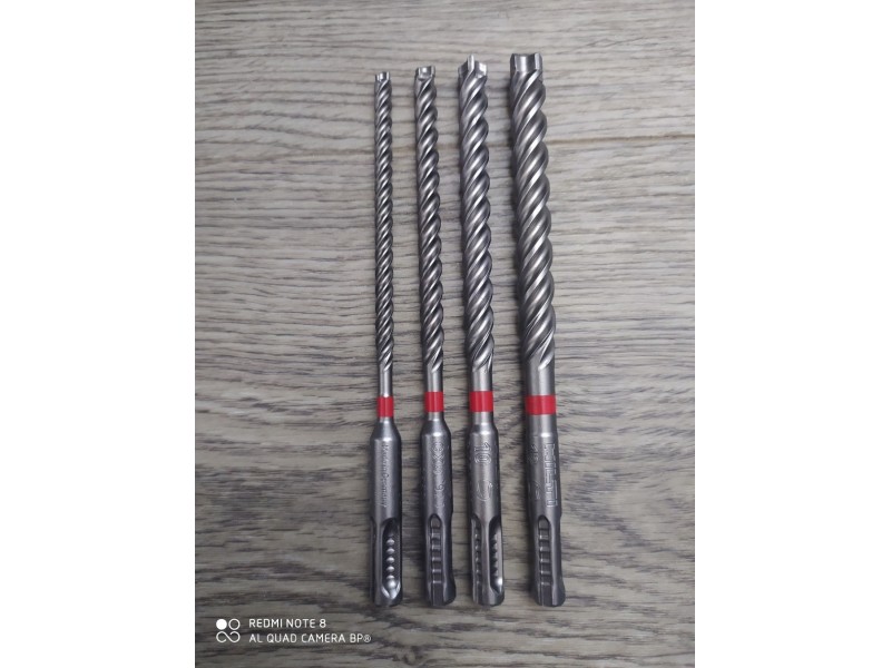 2. Hilti burgija za armirani beton 6mm - 170mm dužina