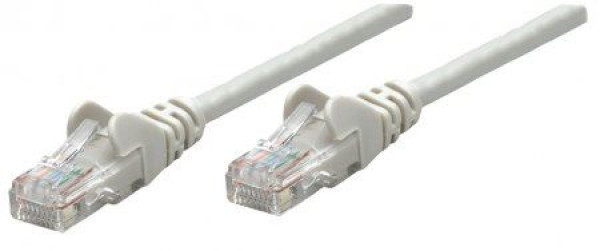 Kabl Intellinet Patch, Cat5e compatible, UUTP, 0.25m, sivi 737302