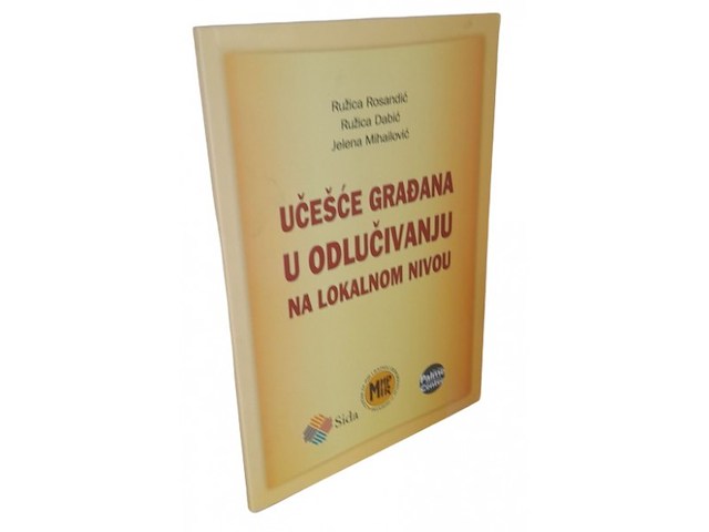 Učešće građana u odlučivanju na lokalnom nivou